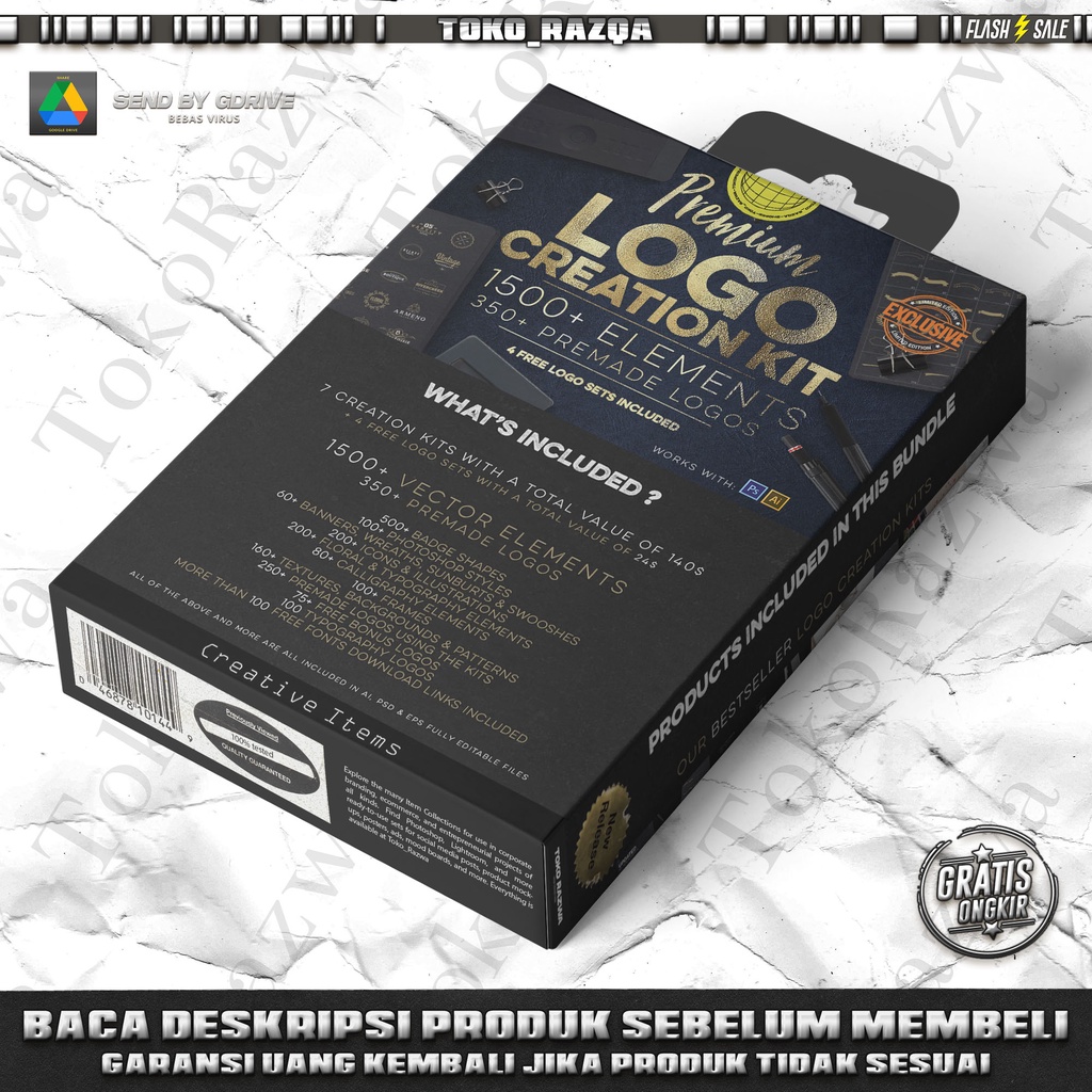 Jual 1500 Logo Creation Kit Bundle Edition - PNG / AI / PSD / EPS ...