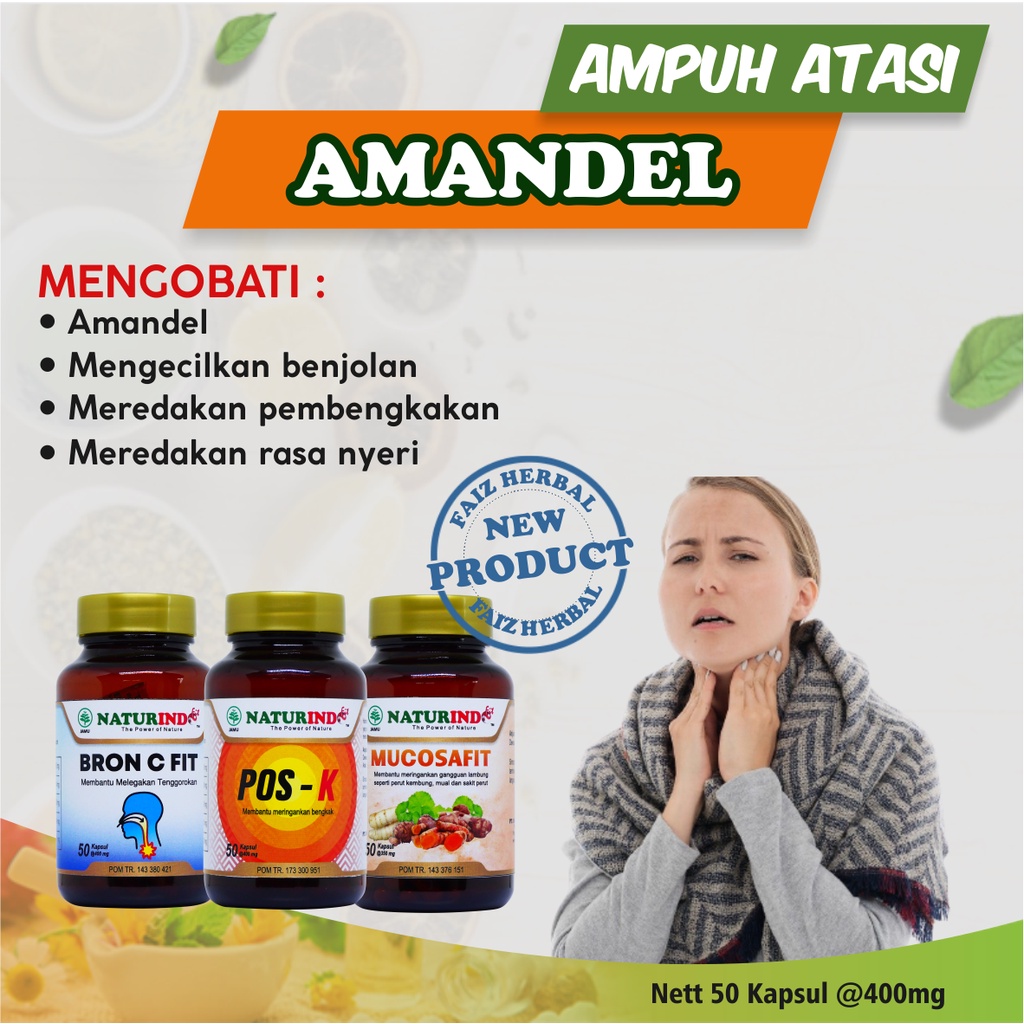 Jual Obat Amandel Anak Dewasa Tanpa Operasi Radang Tenggorokan herbal naturindofit | Shopee ...