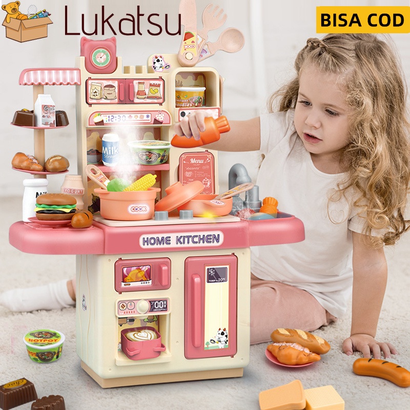Jual Mainan Kitchen Set Anak Dapur Mainan Anak Mainan Memasak Makanan ...