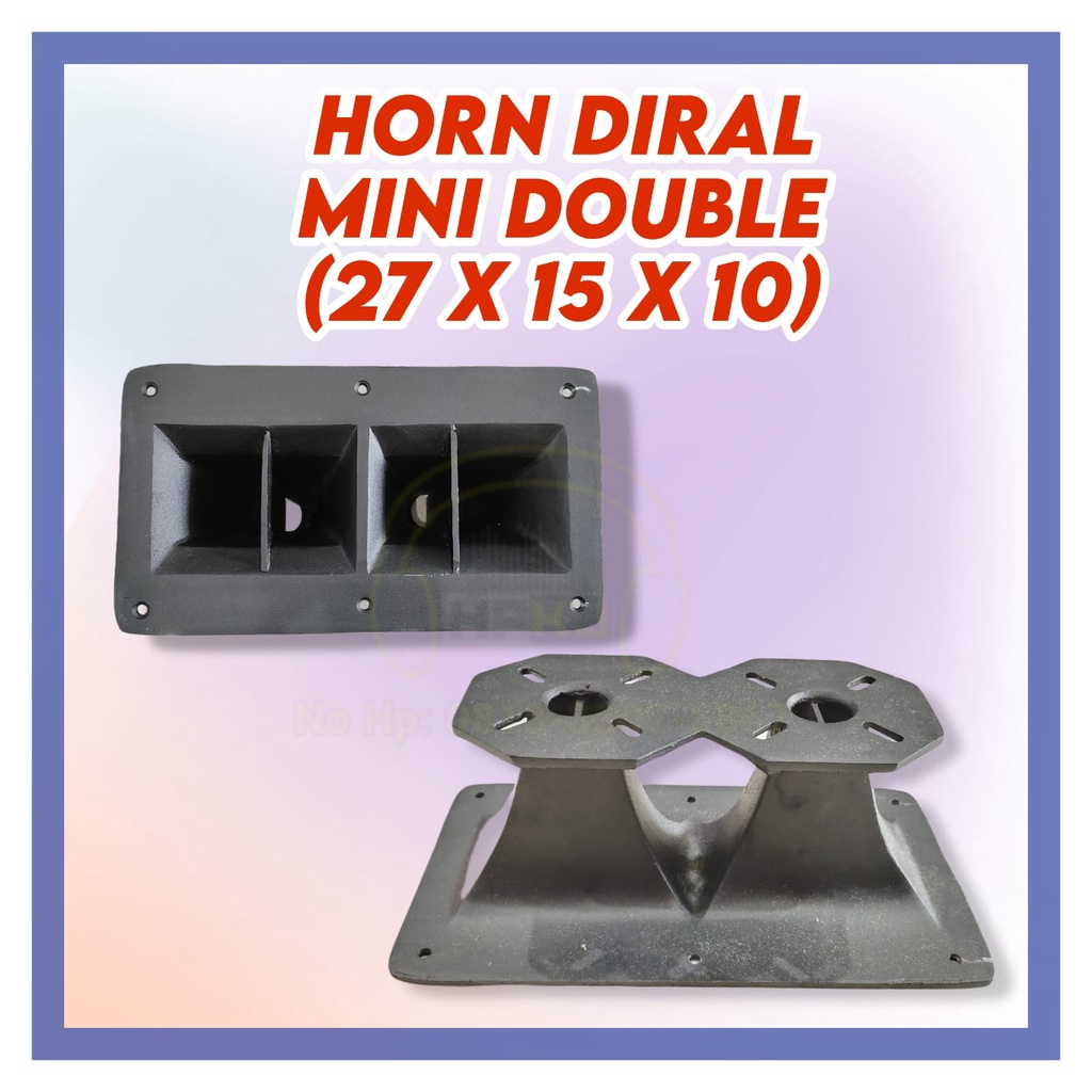 Jual HORN DOUBLE DIRAL MINI Horn Diral TT3 Double horen dobel | Shopee ...