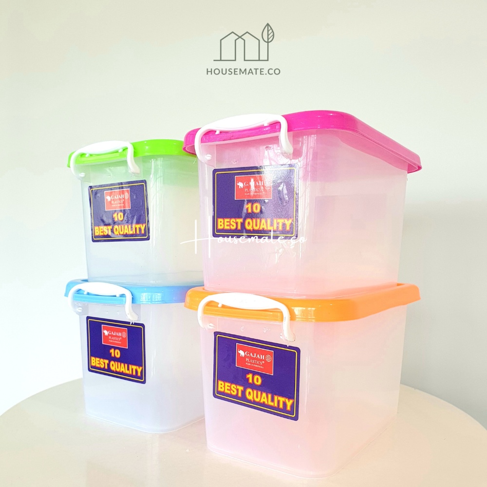 Jual Tempat Kotak Penyimpanan / Container Box Gajah 10 Liter 1310 ...