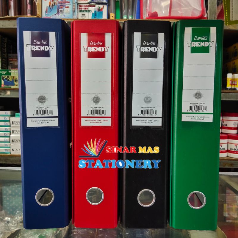 Jual Okner Bantex Trendy Folio - Ordner Bantex Trendy Folio - Order F4 ...