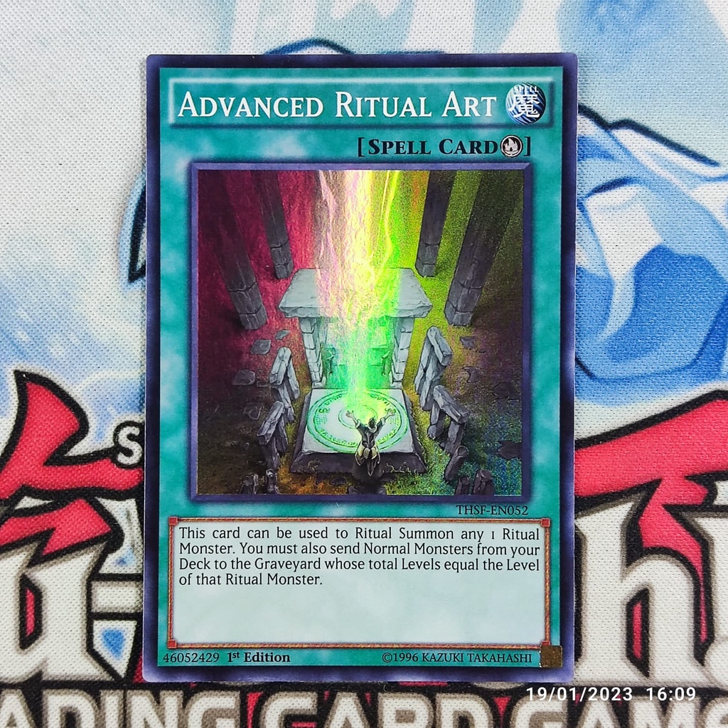 Jual yugioh advanced ritual art THSF super rare 1st original | Shopee ...