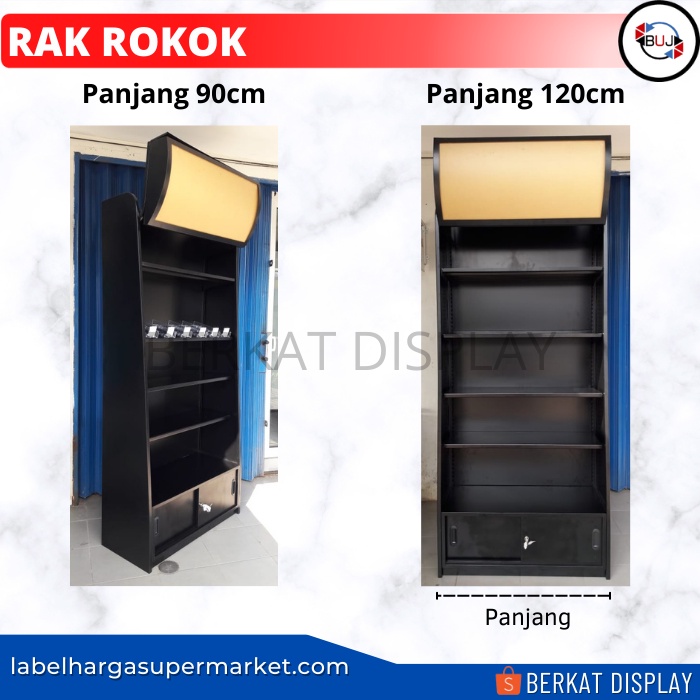 Jual RAK ROKOK - BACK WALL - RAK BELAKANG MEJA KASIR | Shopee Indonesia