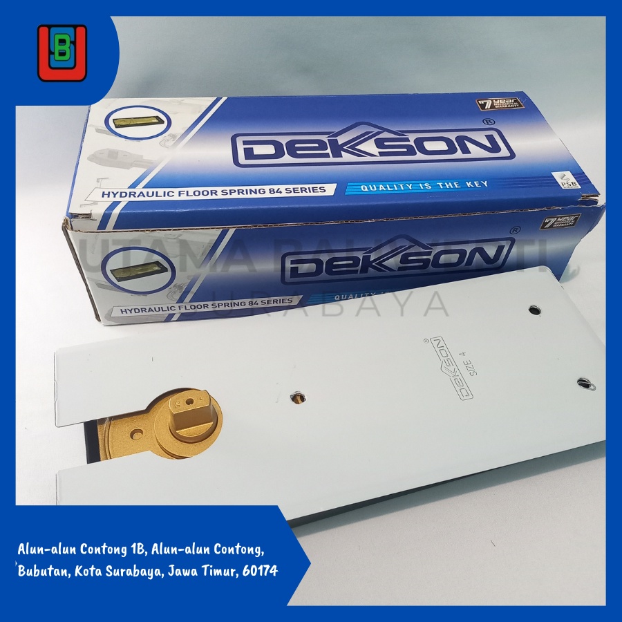 Jual Dekson Floor Hinge Dekkson Hydraulic Floor Spring 84 Series Engsel ...