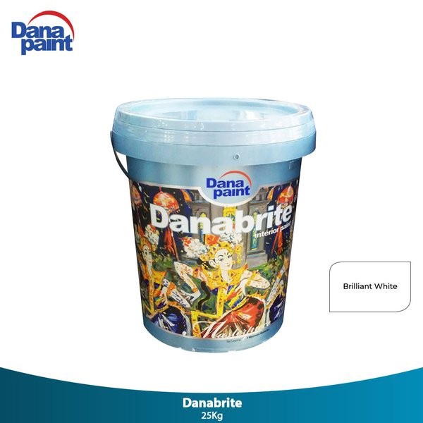 Jual Cat DANABRITE 5 kg | Cat Tembok Interior DANAPAINT Galon | Shopee ...
