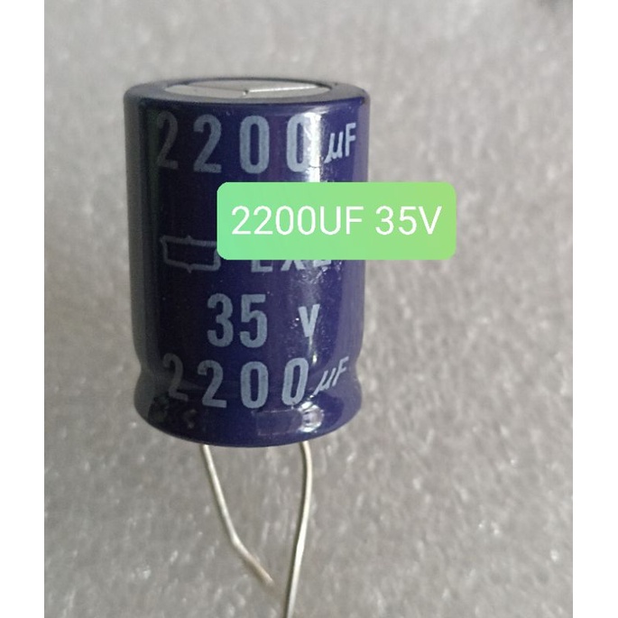 Jual ELCO 2200UF 35V ELKO 2200 UF 35 VOLT KAPASITOR ELKO | Shopee Indonesia