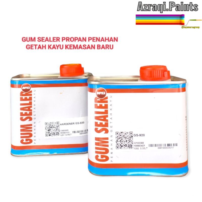 Jual PROPAN GUM SEALER PENAHAN GETAH KAYU ( 1 LITER / SET ) | Shopee ...