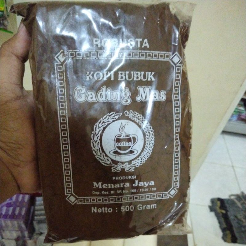 Jual KOPI BUBUK GADING MAS ROBUSTA 1 PACK | Shopee Indonesia