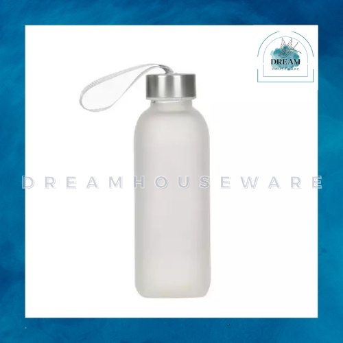 Jual Botol Kaca DOFF Matte Tumbler Botol Kaca 420ml | Shopee Indonesia