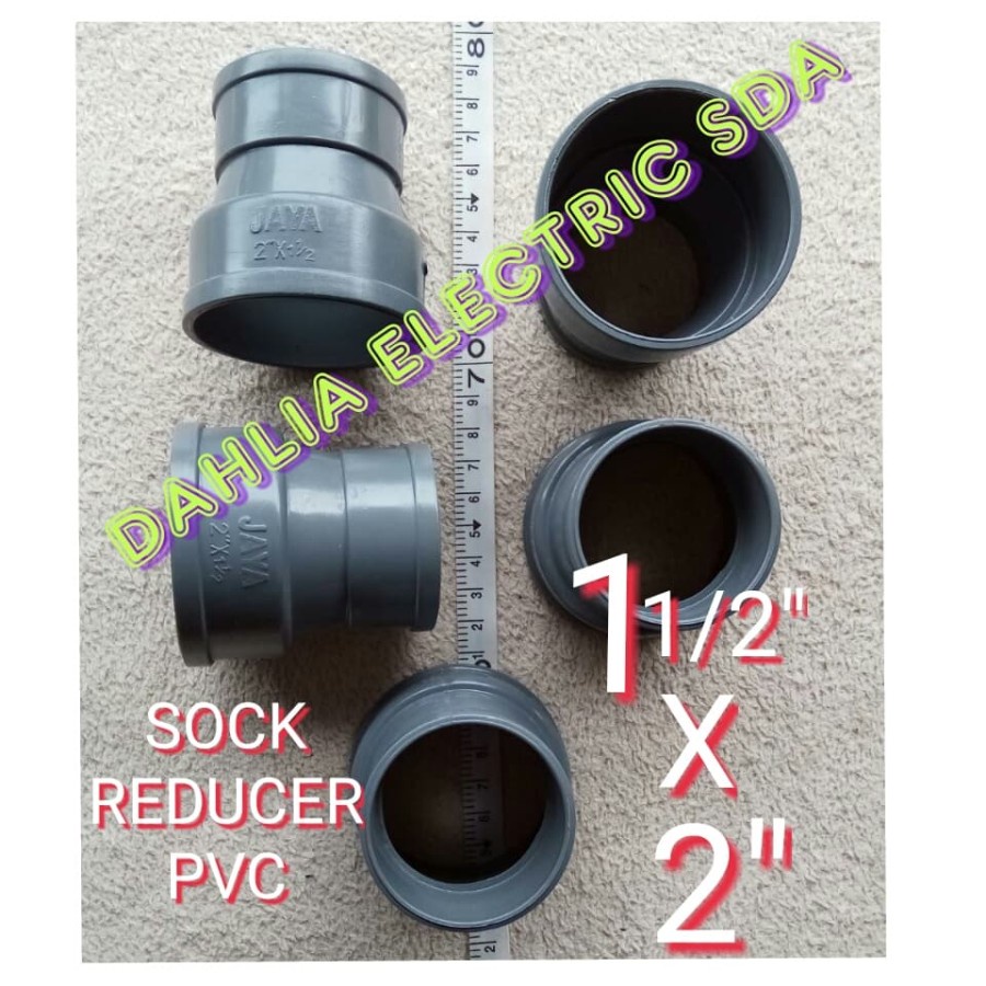 Jual SOCK REDUCER PVC 2 x 11/2 INCH | Shopee Indonesia
