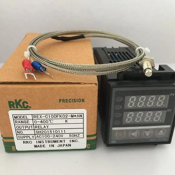 Jual RKC Rex-C100 C-100 Out Relay Include Thermocouple Type-K Temperature | Shopee Indonesia