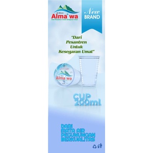 Jual Alma wa Air dalam kemasan Gelas Alma wa Water dari Pesantren untuk ...