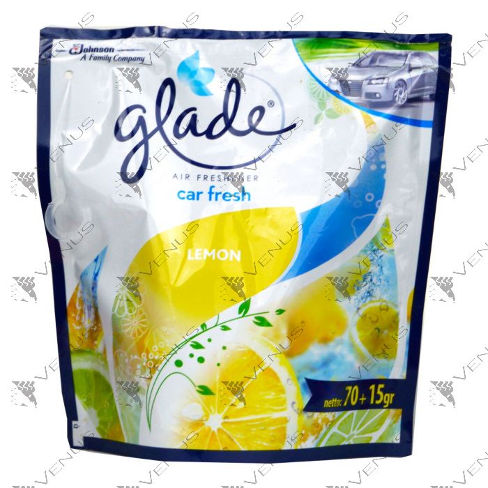 Jual Pewangi / Parfum gantung Glade Car Gel Lemon 70 gr -63012 | Shopee ...