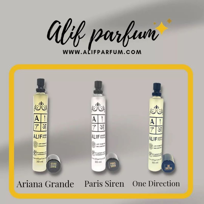 Jual PARFUM ALIF( ALIF PARFUM ) | Shopee Indonesia