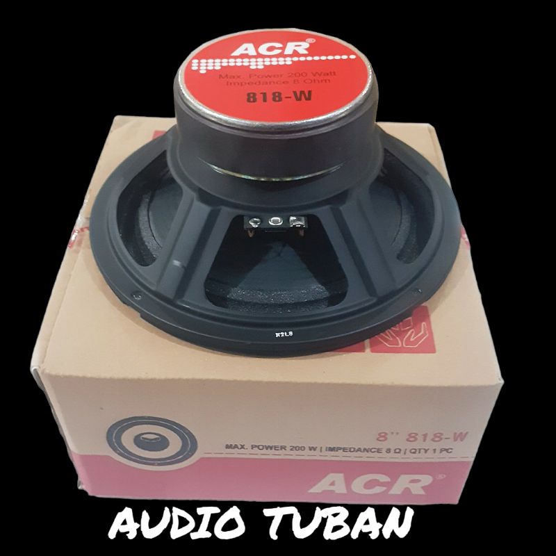 Jual Speaker ACR 8 inch 818W WOOFER | Shopee Indonesia