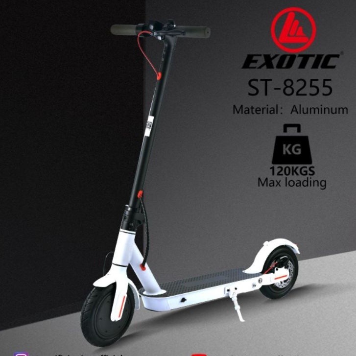 Jual Scooter Listrik Exotic Anak dan Dewasa ST 8255 8145 Skuter Lipat ...