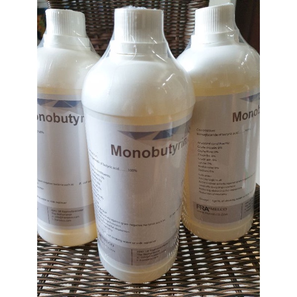 Jual monobutyrin liquid (memperpanjang filli usus agar penyerapan pakan ...