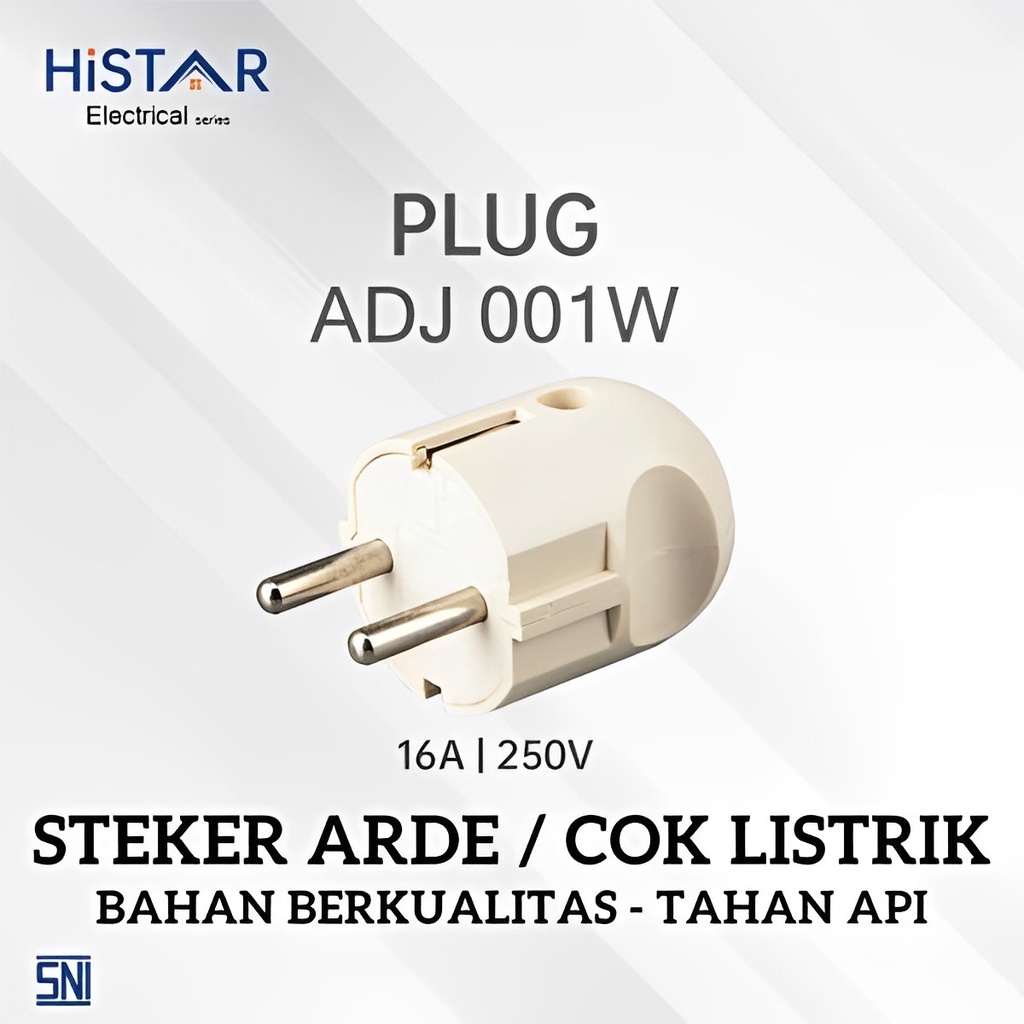 Jual Histar Steker Arde Colokan Listrik Bulat Bahan Berkualitas SNI ...