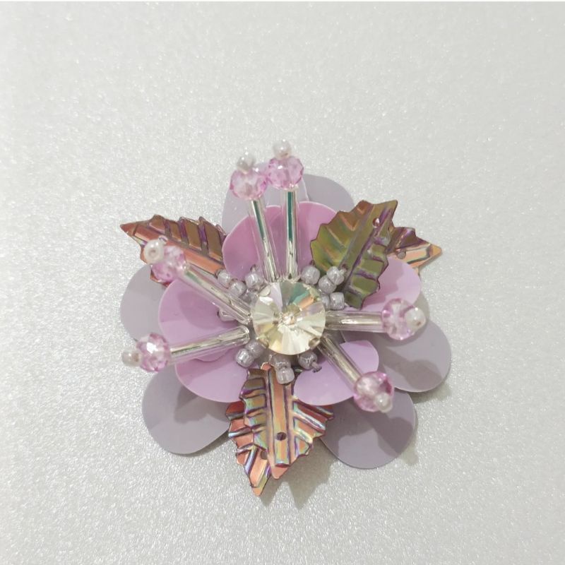 Jual PAYET RANGKAI BUNGA 3D LILAC110 | Shopee Indonesia