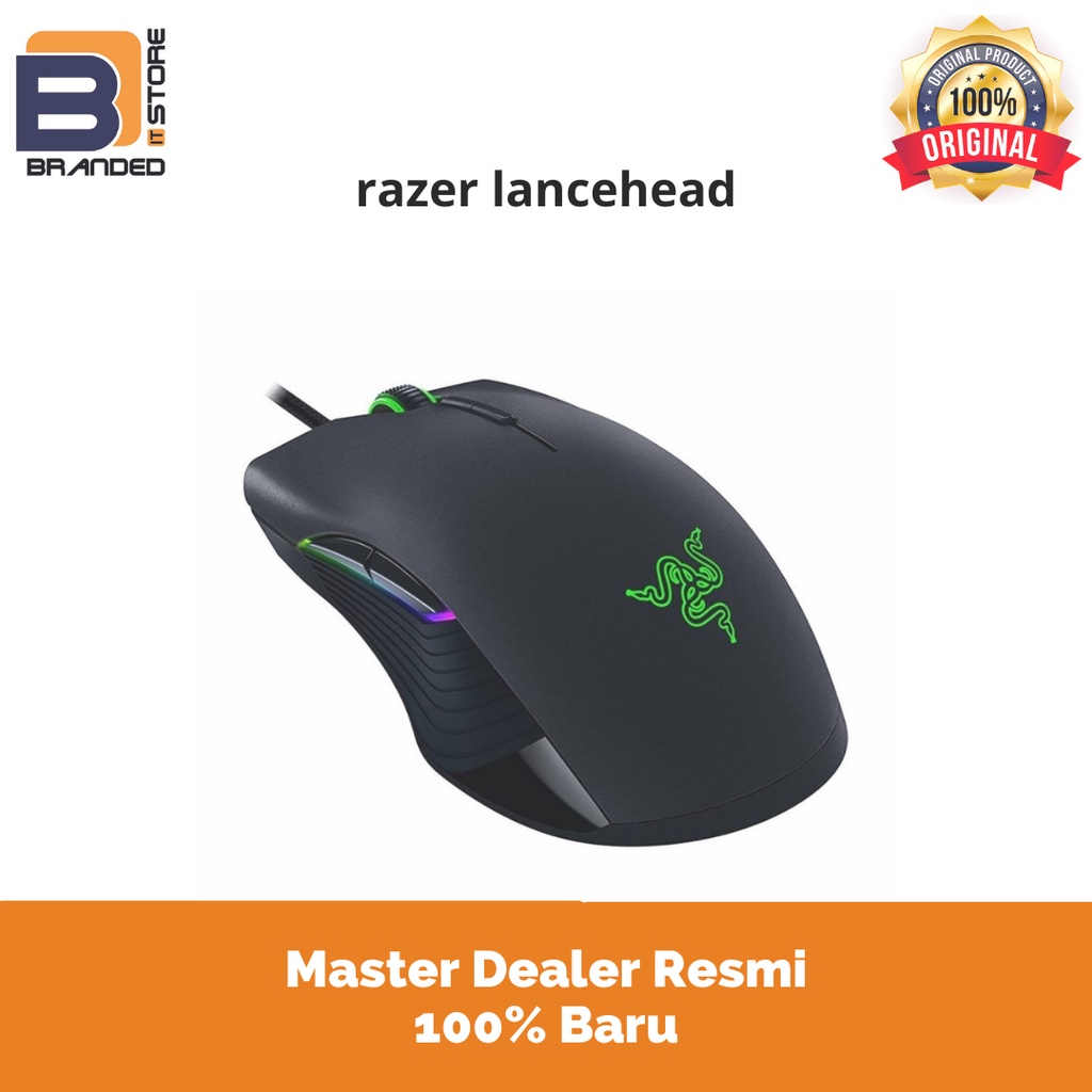 Jual RAZER Lancehead Tournament Edition TE Ambidextrous Gaming Mouse RGB | Shopee Indonesia