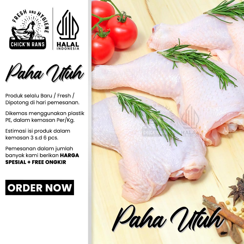 Jual Paha Ayam Utuh (Pestol) - Fresh 1kg | Shopee Indonesia