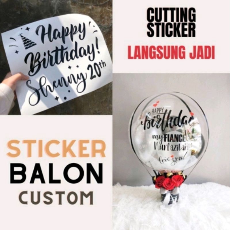Jual stiker Balon | Shopee Indonesia