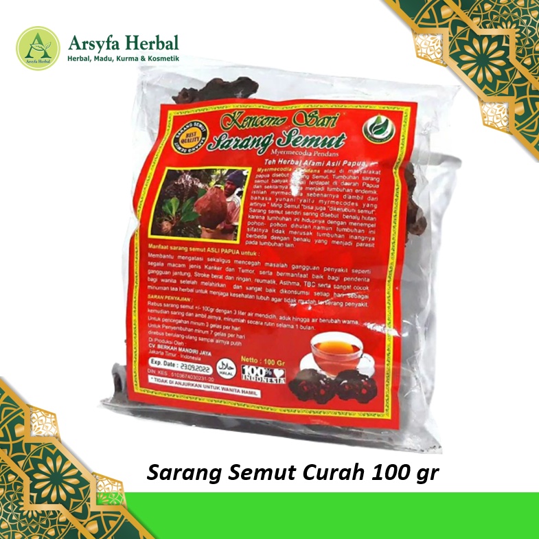 Jual SARMUT SARANG SEMUT CURAH REBUS KENCONO SARI 100 Gram Sarang Semut ...