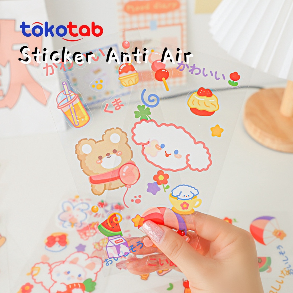 Jual Tokotab - Stiker Lucu Jurnal Stiker Strawberry Sticker Tangan Buku ...