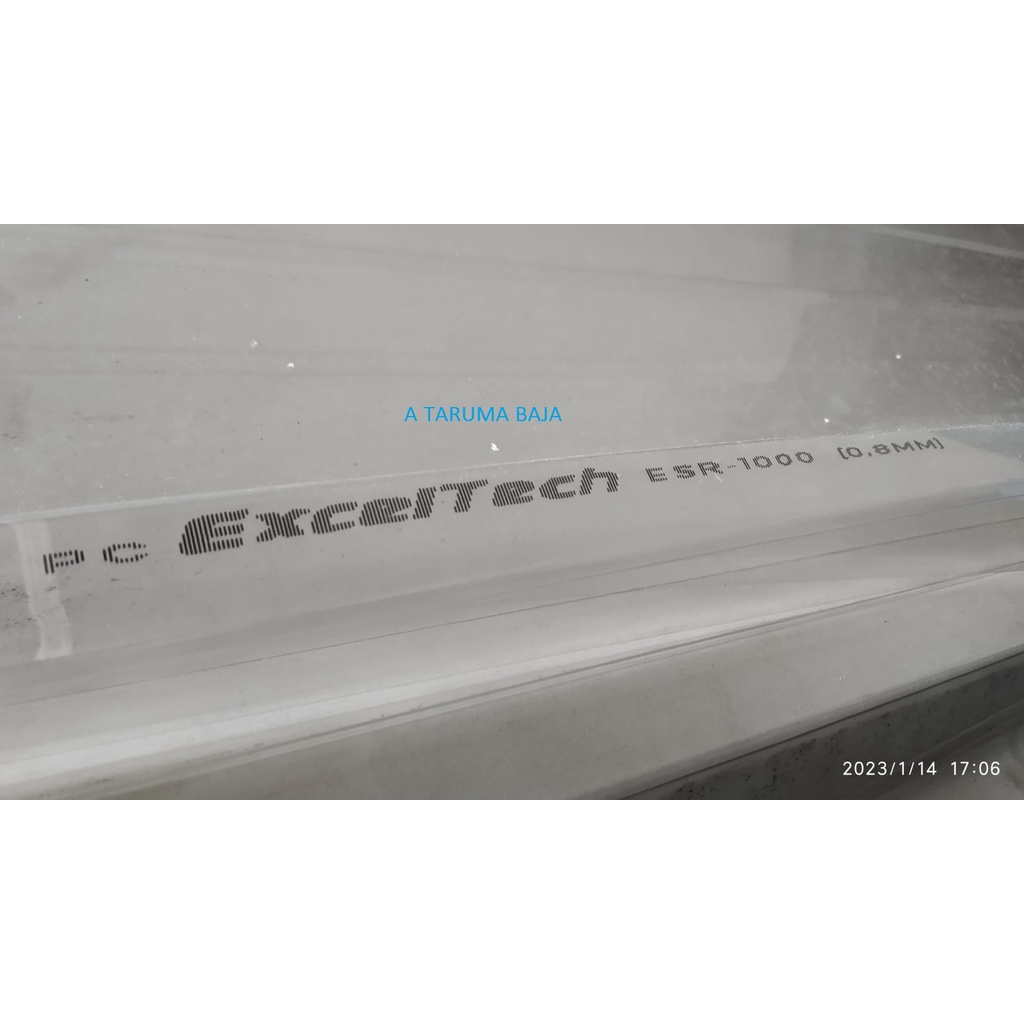 Jual (BUKAN DIKIRIM KURIR SHOPEE), Spandeck Exceltech TRANSCLEAR ESR1000, Atap Polycarbonate ...