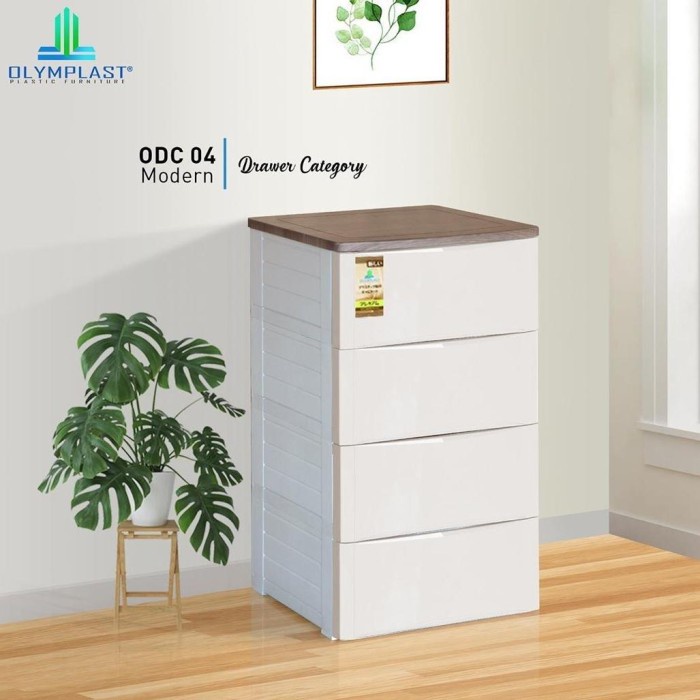 Jual Laci Olymplast Odc 04 M Lemari Laci Plastik Drawer Cabinet Susun 4 ...