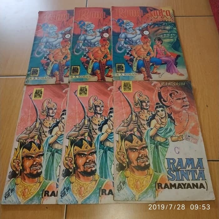 Jual Komik Rama Sinta R A Kosasih Bundel A-C tamat. | Shopee Indonesia