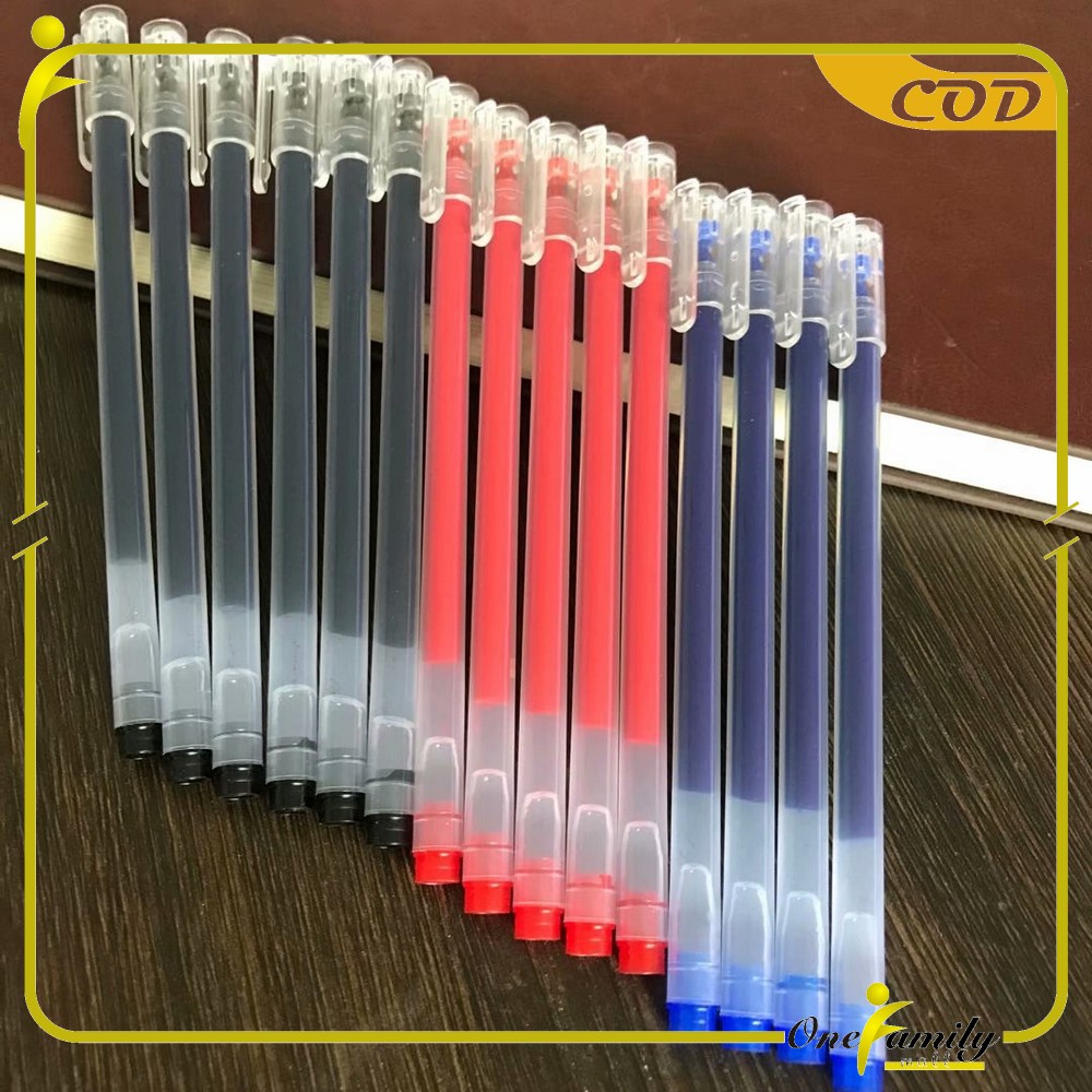 Jual ONE-A46 Pena Gel Alat Tulis Pulpen 0.5mm Motif Polos Simple / Pena ...