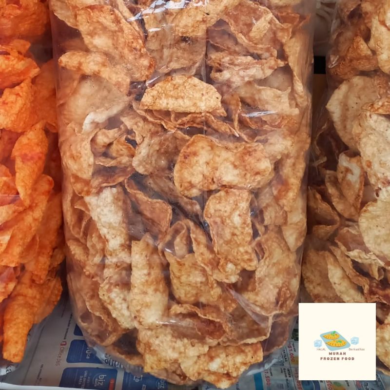 Jual Keripik Kentang Merah & Putih 200 gram / Keripik Kentang putih ...