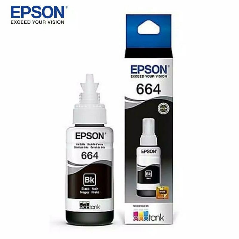 Jual TINTA EPSON T6641 BK (8885007020235) | Shopee Indonesia