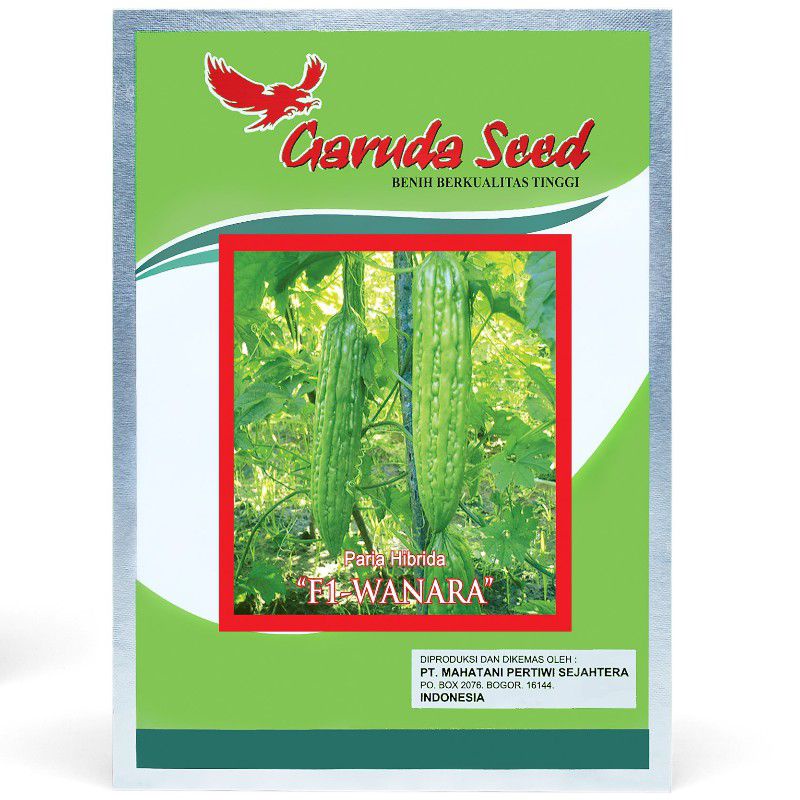 Jual Benih Bibit Paria Pare F1 Wanara Pare 10 gram Garuda Seed Biji ...