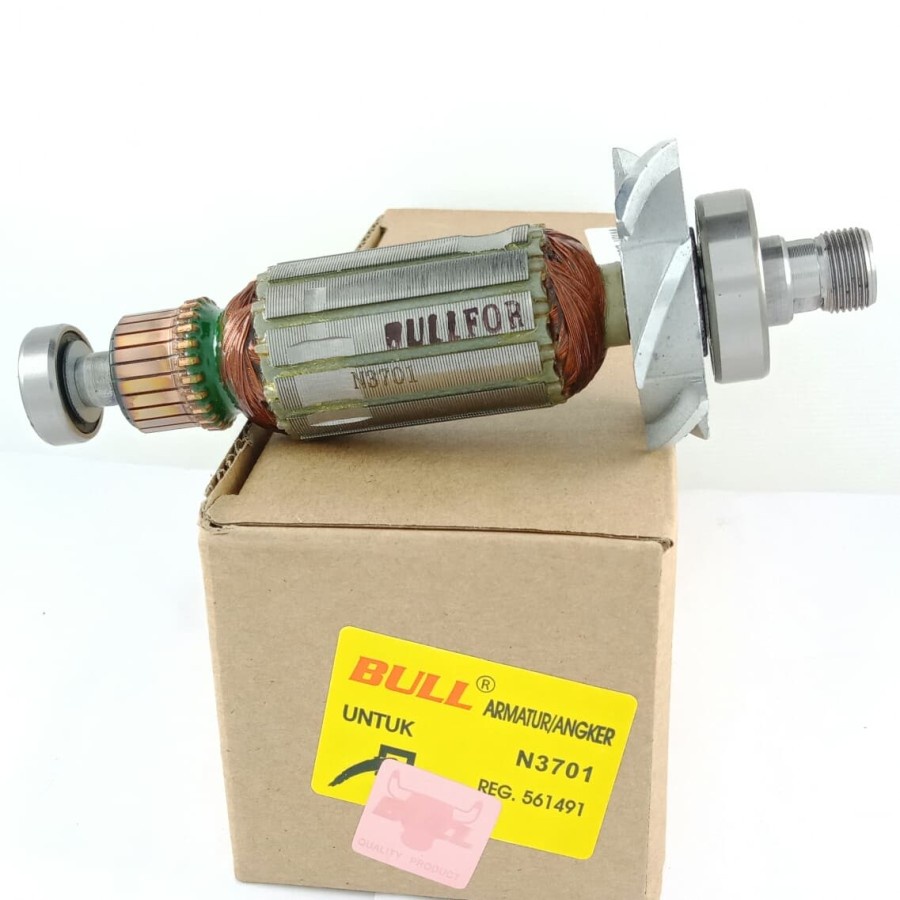 Jual BULL Armature Trimer Trimmer Mesin Profil Kayu Makita N3701 Bull ...