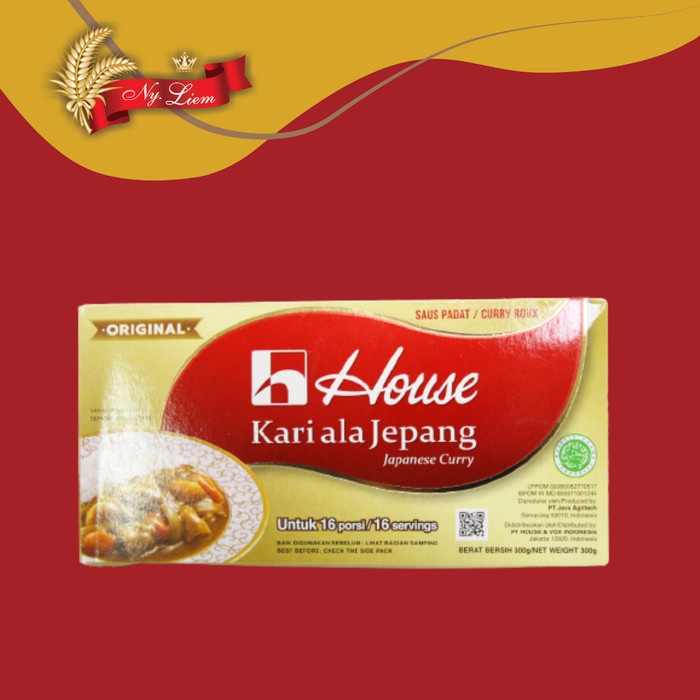 Jual HOUSE Japanese Curry / Kari Jepang Original 300 gram | Shopee ...