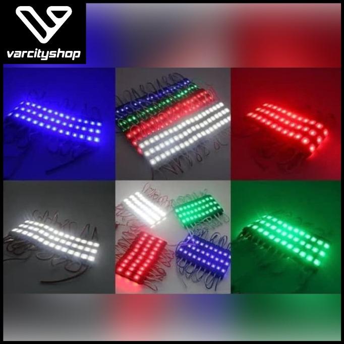 Jual Lampu LED Strip Modul SMD 5730 3 Mata Injection Module 12V 3 Titik LED | Shopee Indonesia