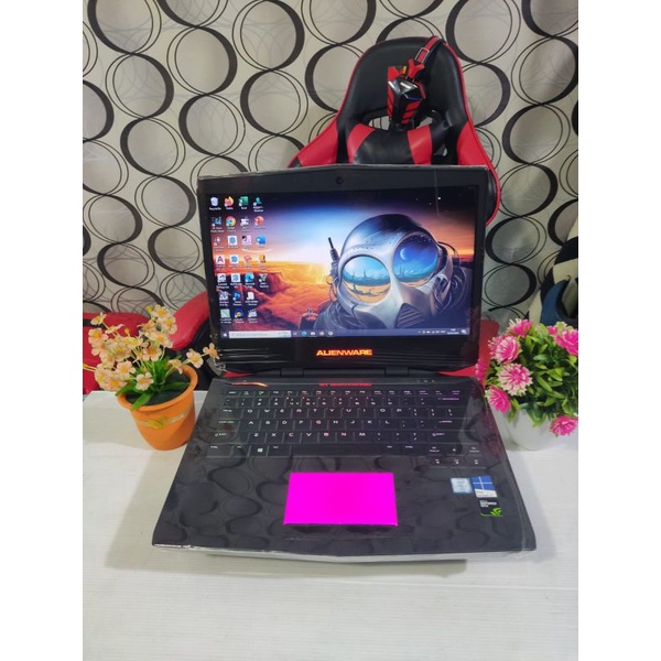Jual Laptop Gaming Alienware 14 Ram 16Gb SSD +HDD Core i7 Dual Vga Siap ...