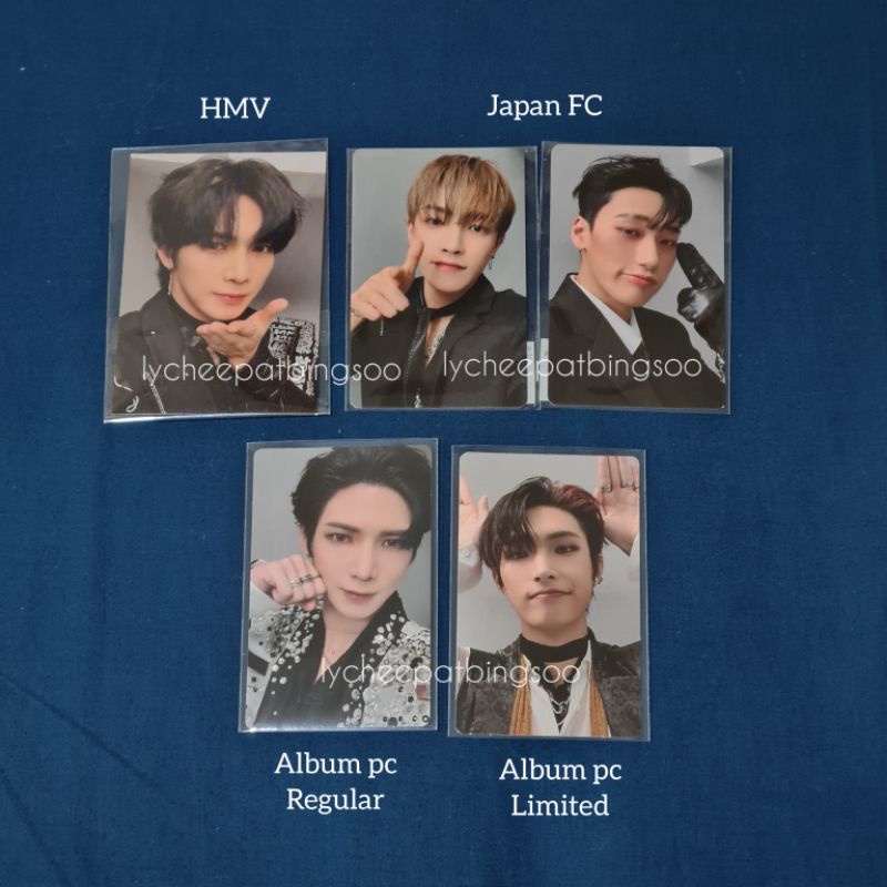 Jual ATEEZ Paradigm Japan Photocard Mingi San Yeosang Hongjoong ...