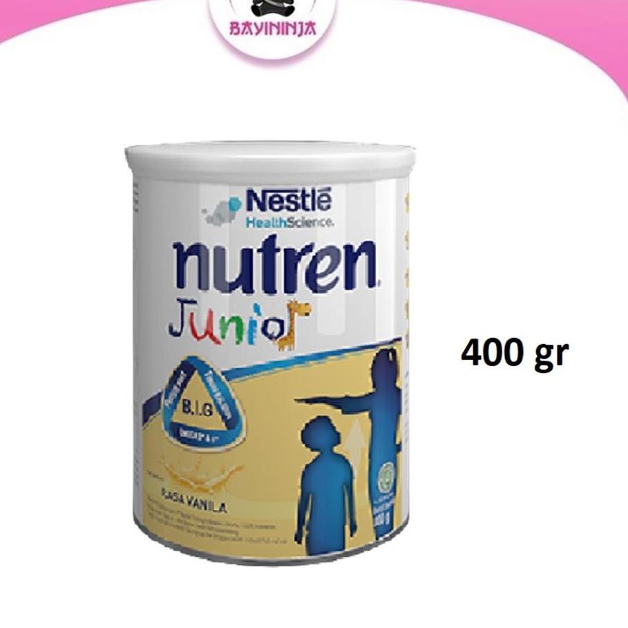 Jual SNA542 NUTREN Junior 1 to 10 Tahun Vanila Tin 400g 400 g | | Shopee Indonesia