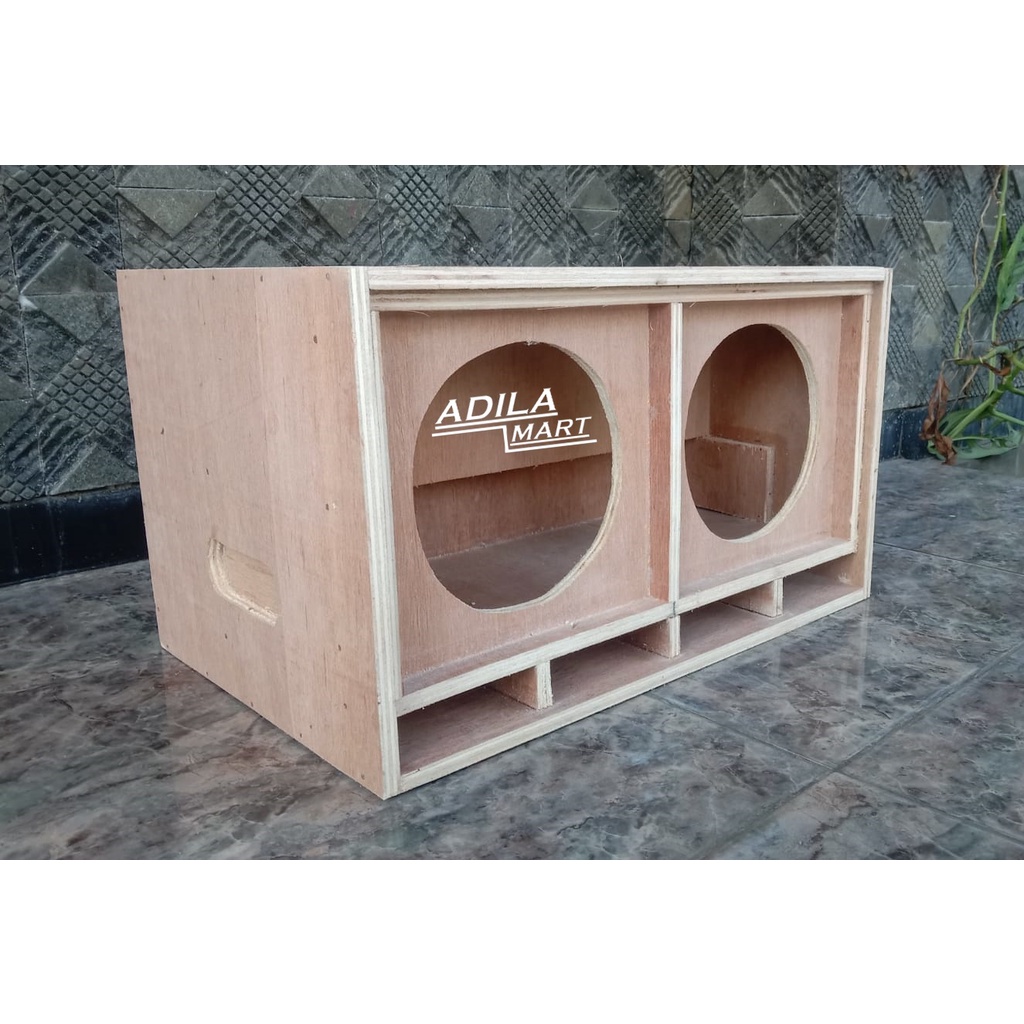 Jual Box Seaker Miniscoop 8 inch DOBEL Bahan Triplek 12mm | Shopee ...