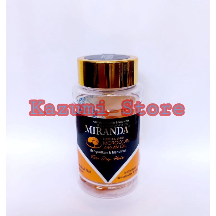Jual Miranda Hair Vitamin Jar 30x1ML | Miranda Vitamin Rambut Jar ...