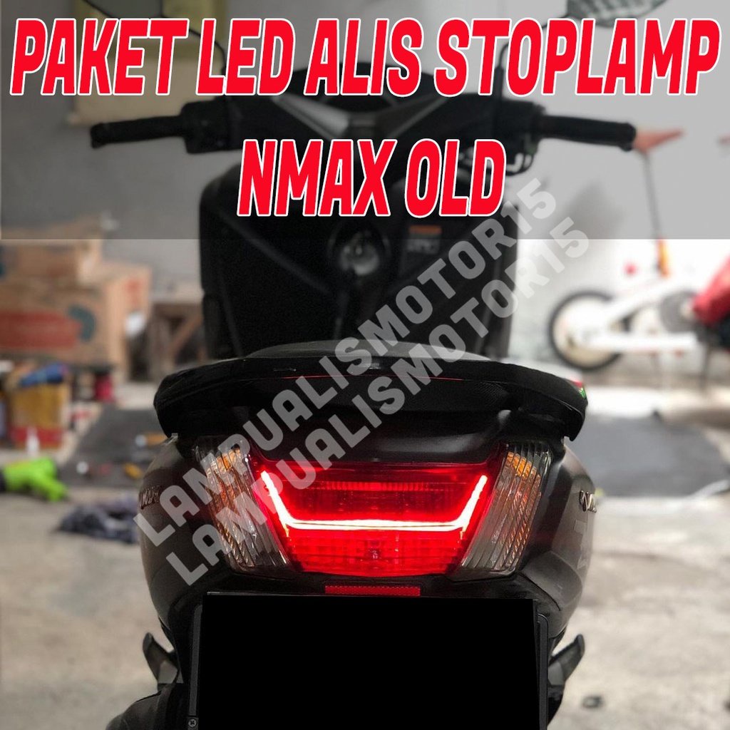 Jual PAKET LAMPU ALIS NMAX OLD SIAP PAKAI LAMPU ALIS DRL LED ALL NEW ...