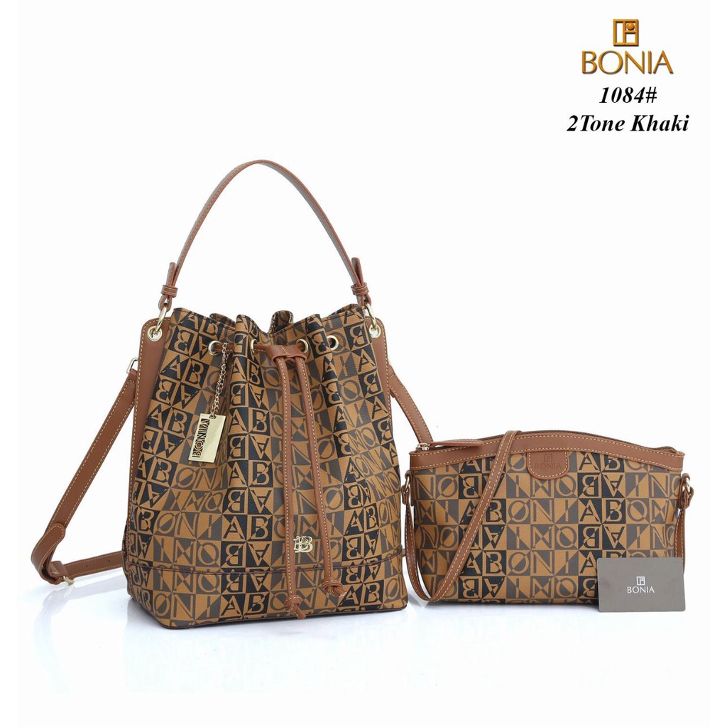 Jual 1084 BN Bucket Bag BRANDED Motif NEW LOGO BEST SELLER RJ@ | Shopee Indonesia
