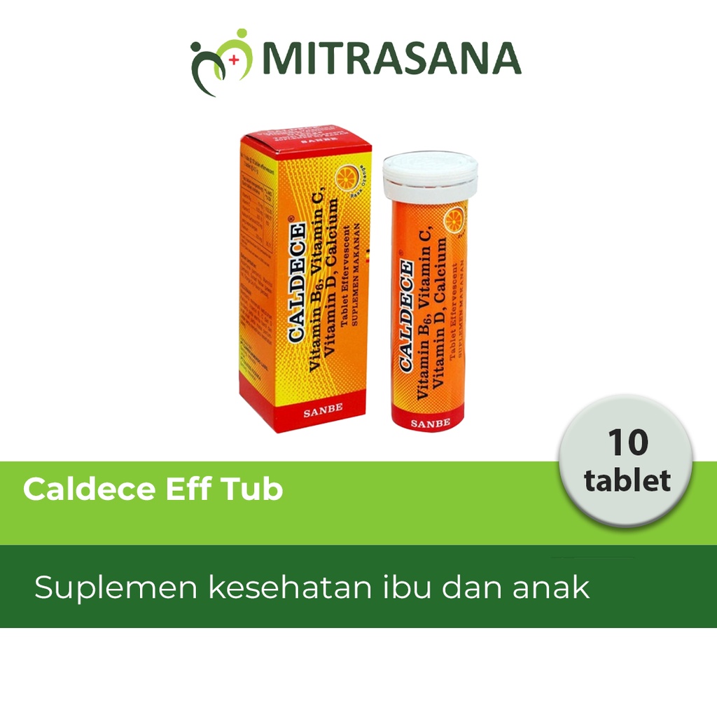Jual Caldece Vitamin C Effervescent 10 TAB | Shopee Indonesia