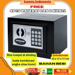 Jual Brankas Uang Kotak Penyimpanan Benda Surat Berharga Elektrik ...