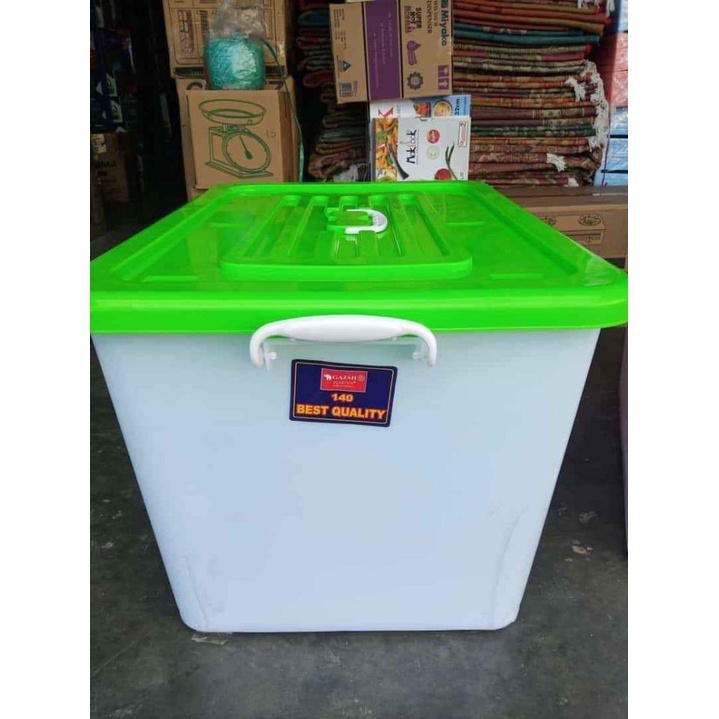 Jual Box container merk gajah 140 liter Box Penyimpanan Serbaguna BATAM ...