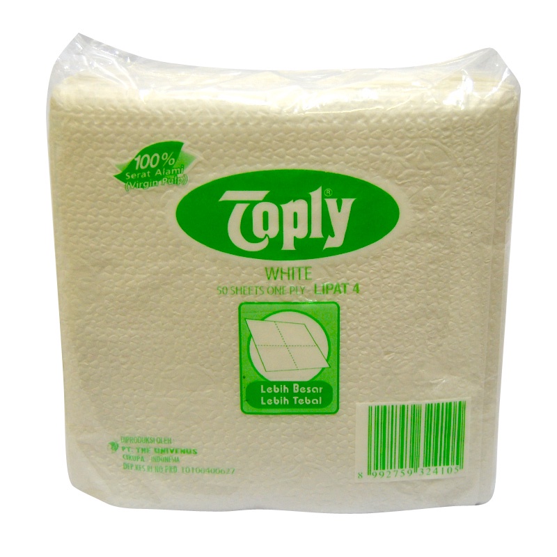Jual Toply Tissue Family Napkin 50Lbr | Shopee Indonesia